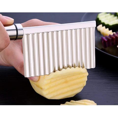 (VIDEO Review) Crinkle Cutter, Crinkle French Fry Cutter Stainless ...